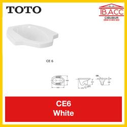Jual Closet / Kloset jongkok Toto CE 6 / Toto CE6 / Putih / Untuk lt.2 ...