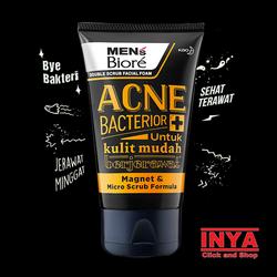 Promo Men's Biore Acne Bacterior 100gr Twinpack - Sabun Muka ...