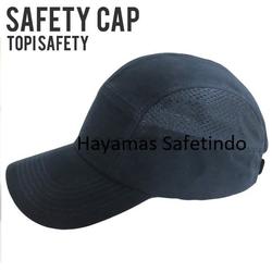 Jual Topi Kerja Proyek untuk Pelindung Kepala - Safety Bump Cap - Hitam ...