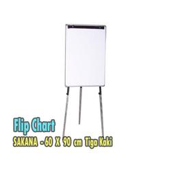 Jual Flipchart / Flip Chart SAKANA 60 X 90 Cm Kaki Roda 5 - Jakarta ...