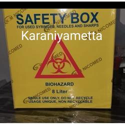 Jual Safety Box 8 Liter Tempat Sampah Medis Tempat Limbah Medis ...