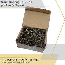 Jual Baut Roofing 12x70 Atap Spandek SUPRADEK Sekrup Skrup SDS 1BOX 250 ...