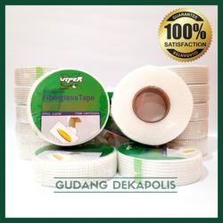Jual LAKBAN KASA LEM GYPSUM FIBERGLASS / PERBAN PLAFON GIPSUM VIPER ...