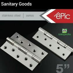 Jual Engsel Tebal SOLIGEN 5" Stainless ENGSEL JENDELA PINTU 5 INCH ...