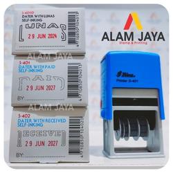 Promo STEMPEL OTOMATIS CAP SHINY LUNAS TANGGAL PAID RECEIVED KANTOR TOKO - TINTA SHINY - Jakarta ...