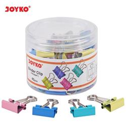 Jual Binder Clip Klip Penjepit Kertas Joyko Pastel PTL - 107PTL-40Pcs ...