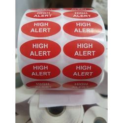 Jual STIKER HIGH ALERT BULAT MERAH TULISAN PUTIH UKURAN 10mm - Jakarta ...