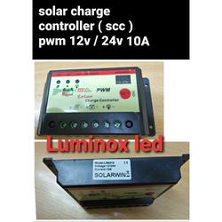 Jual driver solar charge controller scc pwm 20a 12v 24v 12volt solar ...