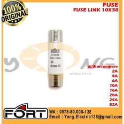 Jual Fuse Link FORT 10x38 10 x 38 2A 4A 6A 10A 16A 20A 25A 32A ...