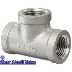 Jual Tee Stainless / Straight Tee Stainless Steel 304 Size 1 1/4" inch ...