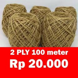Jual Tali Goni tali rami kecil 2ply 1,5mm sd 2mm - 100 meter - Kota ...