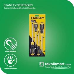 Promo Stanley Cushion Grip Screwdriver Set / Obeng Set (8 pcs ...