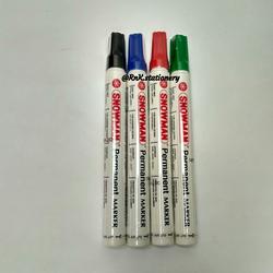 Jual Snowman Permanent Marker / Spidol Permanen Snowman G-12 - Hitam ...