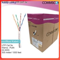 Jual COMMSCOPE Kabel UTP / Kabel LAN Cat. 6 AMP 1427071-6 Roll / Box ...