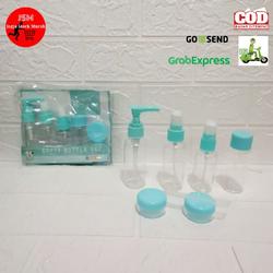 Jual Botol Mini Refill Bottle Travel Toiletries Kit Set 7 In 1 ...