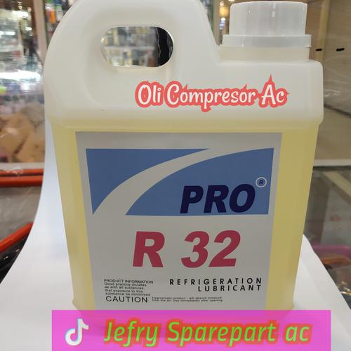 Jual OLI PRO R32 REFRIGERATION OIL COMPRESOR AC KOMPRESOR AC 1LITER ...