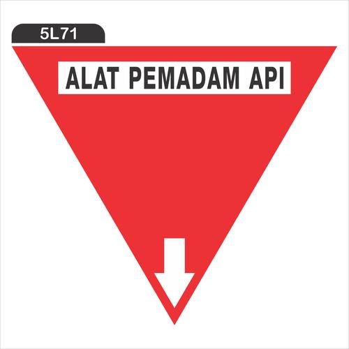 Jual Rambu APAR 35x35 cm - KODE 5B81, ASAHI CUTTING - Kota Cimahi ...