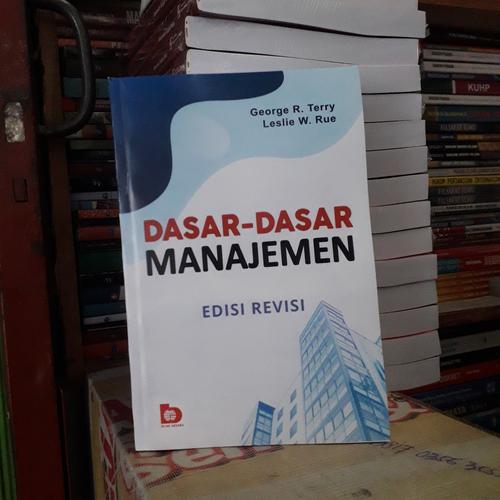 Jual dasar-dasar manajemen edisi revisi George.R. Terry - Kota Medan ...