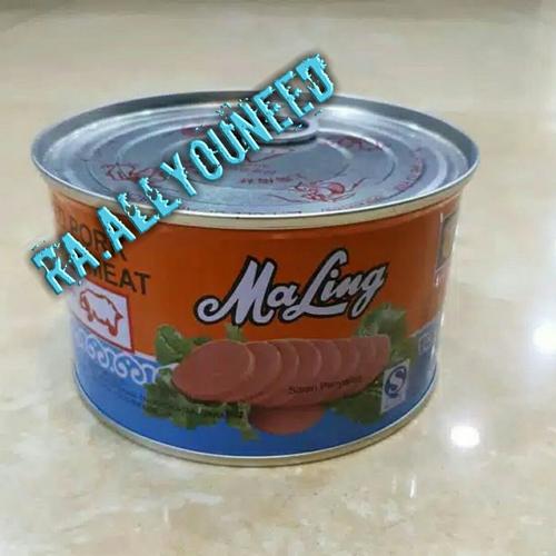 Jual Ma Ling Luncheon Meat Pork 170gr Daging Babi kaleng - Jakarta ...
