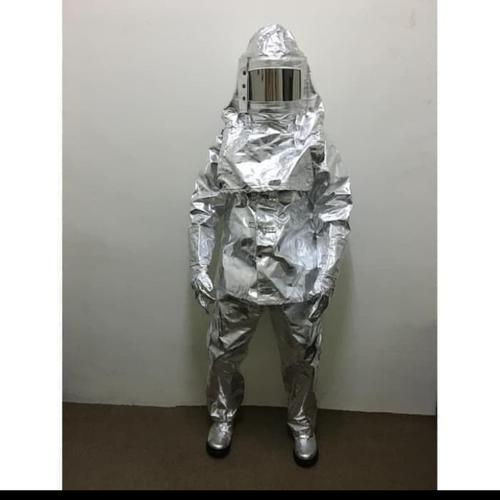 Jual BAJU PEMADAM API ALUMUNIUM BAJU TAHAN PANAS SAFETY GUJOODAE ...