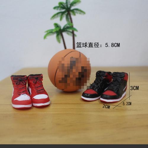 Jual Cake topper basket ball sepatu basket miniatur koleksi figure ...