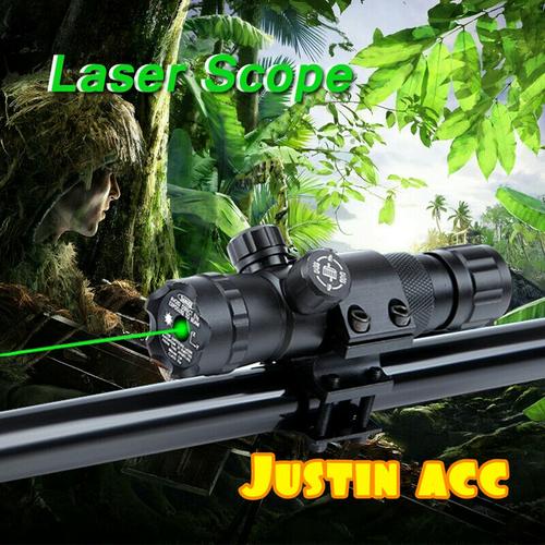 Jual Green Dot Laser Scope Mount Riffle-Laser Sight Titik Target ...