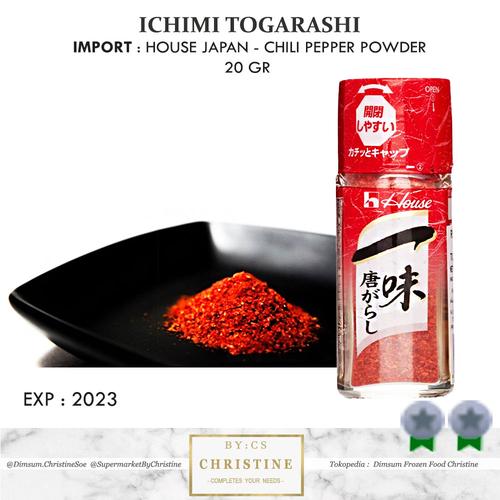 Jual ICHIMI TOGARASHI HOUSE JAPAN ICHIMI TOGARASHI CHILI POWDER IMPORT ...
