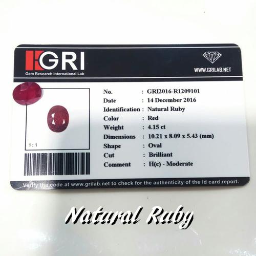 Jual Batu Ruby Red Natural Permata Cuting - Kota Bogor - Poetra Gems ...