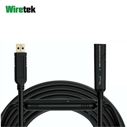 Promo USB3.0 Active Extension Cable 30 meter WIRETEK - 30 meter Cicil 0 ...