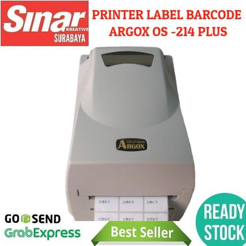 Jual PRINTER BARCODE LABEL STICKER ARGOX OS-214 PLUS.USB LAN (RS232 ...