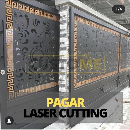 Jual Pagar Minimalis | Pagar Rumah | Pagar Plat Besi | Pagar Laser ...