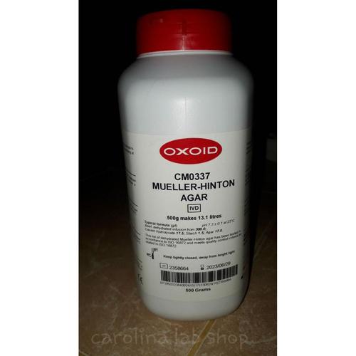 Jual MUELLER HINTON AGAR (MHA), 500 GR, OXOID, CM0337B - Jakarta Pusat ...