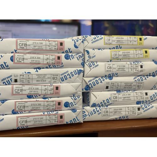 Jual Kertas NCR Carbonless Paper Top Putih Ukuran F4/Folio/A4 - Kota ...
