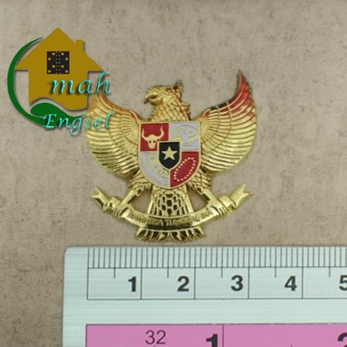 Jual Kancing Pin Manset Garuda Pancasila 3 Cm Bross bagde Baju Dinas ...