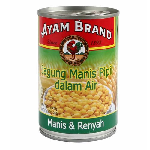 Jual Ayam Brand Whole Kernel Corn In Water Jagul Manis Pipil 425g ...