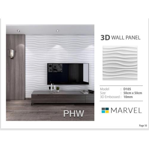 Jual Wall Panel 3D PVC Dinding Wallpanel PVC interior Dekorasi Salur ...