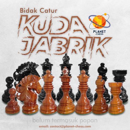 Jual Bidak Catur Kayu Sawo Model Kuda Jabrik Ekstra Menteri Premium ...