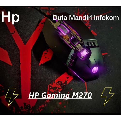 Jual Hp M270 - 2400dpi Wired RGB Led Macro Programmable Gaming Mouse ...