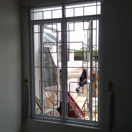 Jual Teralis Jendela Minimalis Besi Nako Kotak - Hitam Dop - Kab. Bogor ...