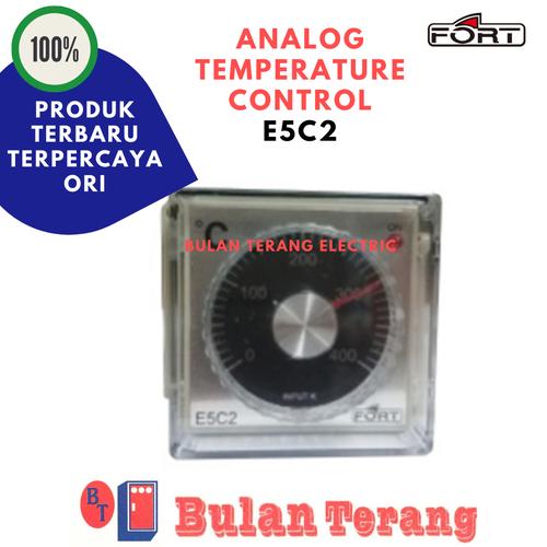 Jual ANALOG TEMPERATURE CONTROL TIPE E5C2 220VAC, 50Hz input signal K, FORT - Jakarta Barat ...