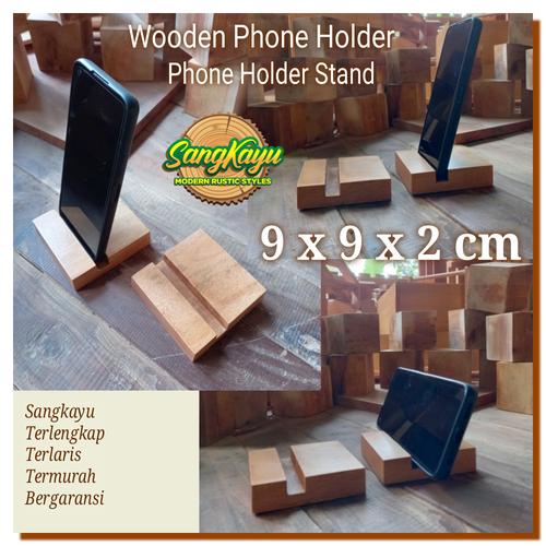 Jual Phone Stand phone holder 9x9cm stand hp phone display dudukan hp ...