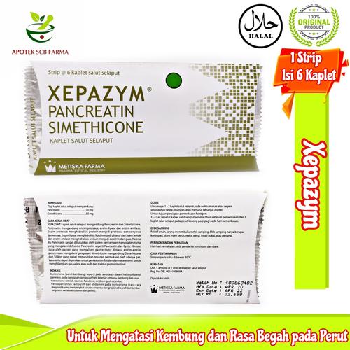 Jual Xepazym Kaplet - Digunakan Untuk Membantu Mengatasi Kembung ...