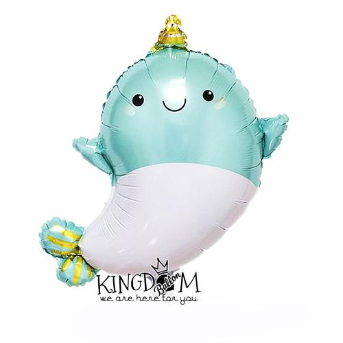 Jual Balon Baby Whale Blue / Balon Hewan / Balon Animal / Balon Foil ...