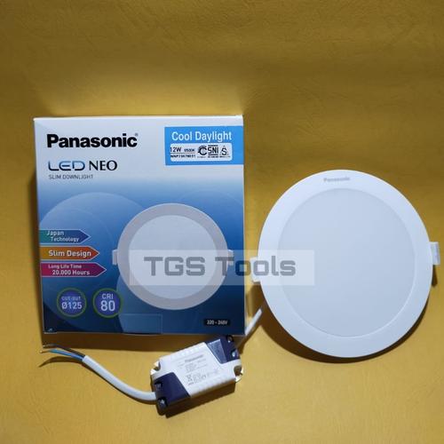 Jual Lampu PANEL LED / slim downlight LED NEO ( BULAT ) 12Watt ...