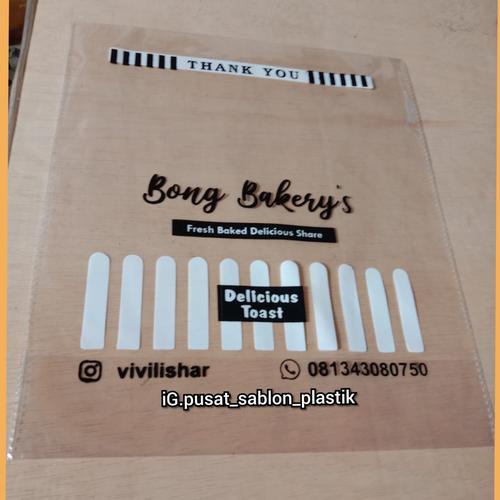 Jual plastik opp roti / 20 x 30 / roti tawar - Kab. Kebumen - sablon ...