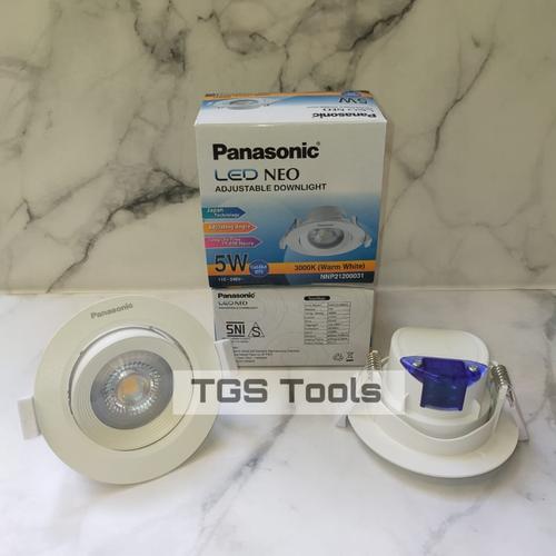 Jual LED spot panasonic 5w / Downlight Spotlight LED/COB PANASONIC ...