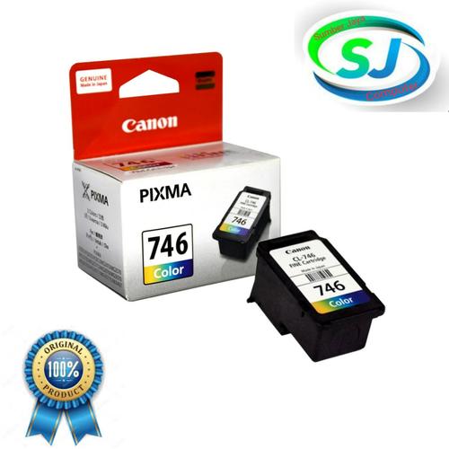 Jual CANON Catridge CL 746 Color Colour ORIGINAL Tinta Warna CL746 CL ...