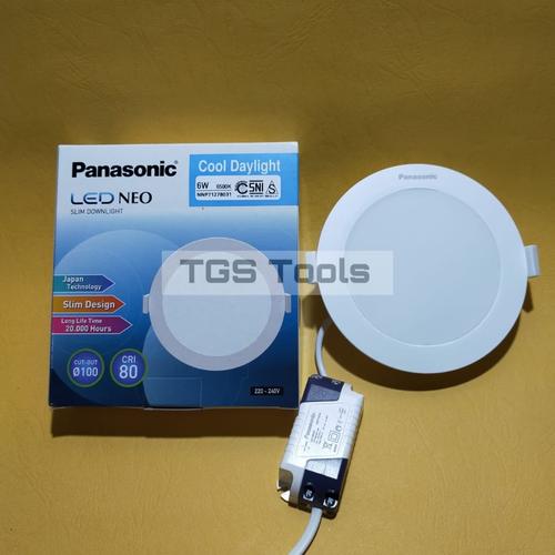 Jual Lampu PANEL LED / slim downlight LED NEO ( Bulat ) 6Watt ...