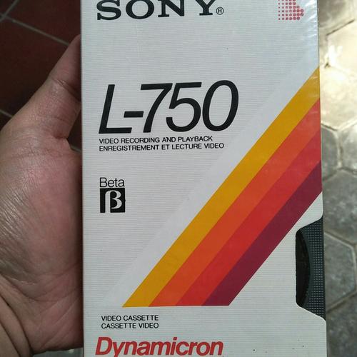 Jual Kaset VHS Video Recording Sony L750 Beta Segel - Kota Bandung ...