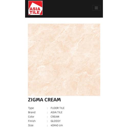 Jual Keramik Asia 40x40 Zigma Cream - Kota Bandung - TB Cijerah Jaya ...